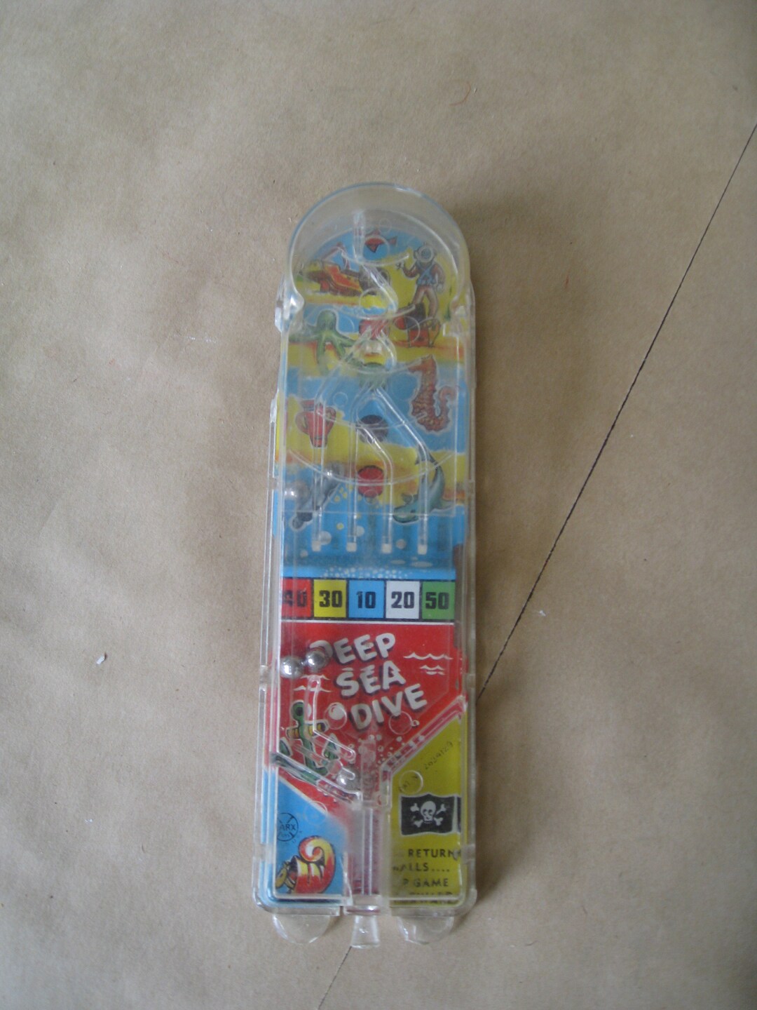 Toy Pin Ball Bagatelle - Etsy