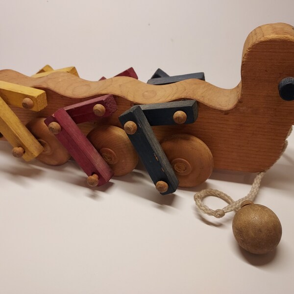 Wooden Pull Toy - Etsy