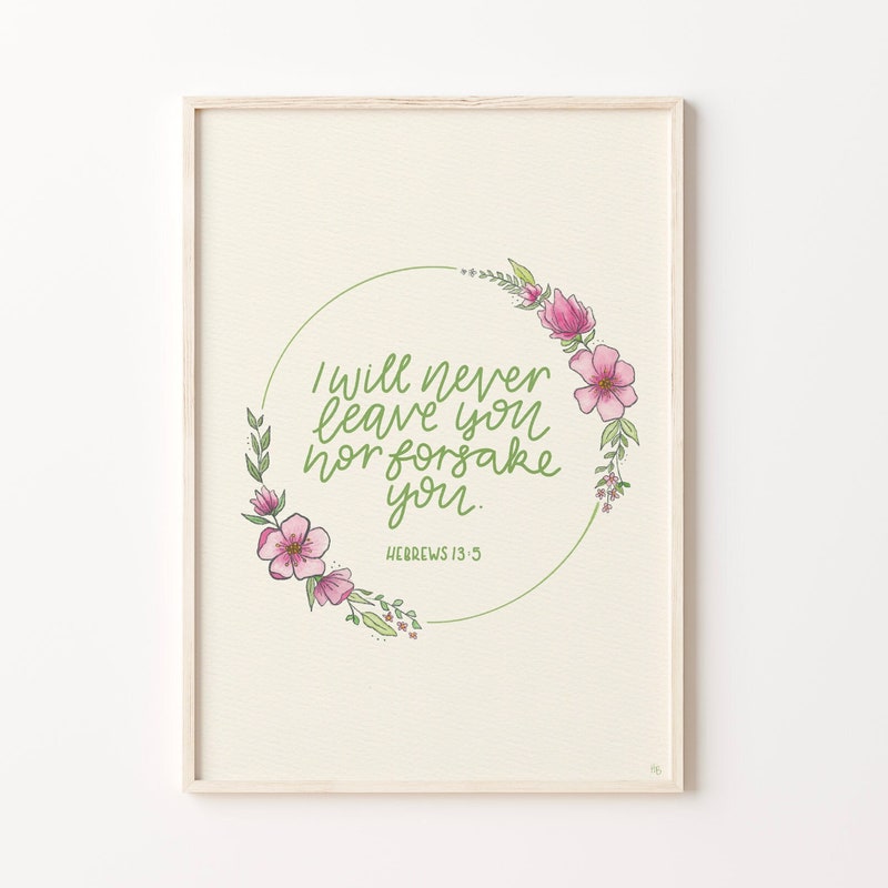 I Will Never Leave - Etsy
