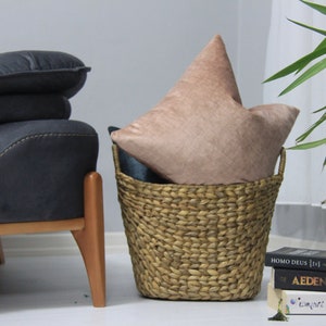 Salmon Color Velvet Pillow Cover,euro Sham Pillow Cover,velvet Cushion ...