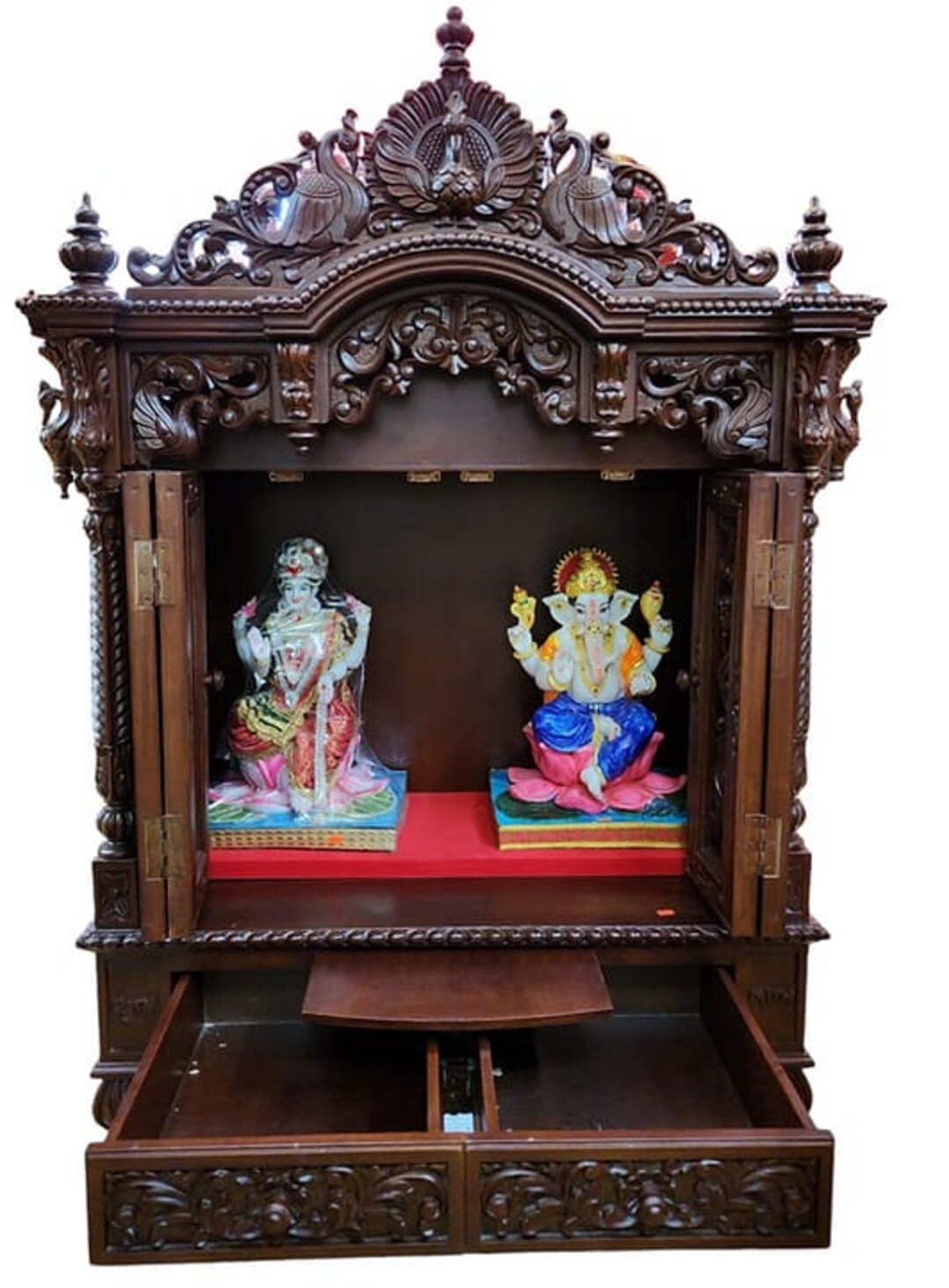 New Carving Temple Handmade Temple Pooja Mandir Alter for Temple for ...