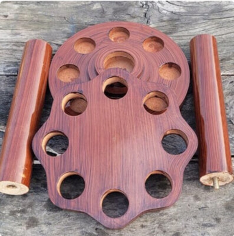 Walking Stick Rack Wooden Storage Rack for Walking Canes Sticks ...