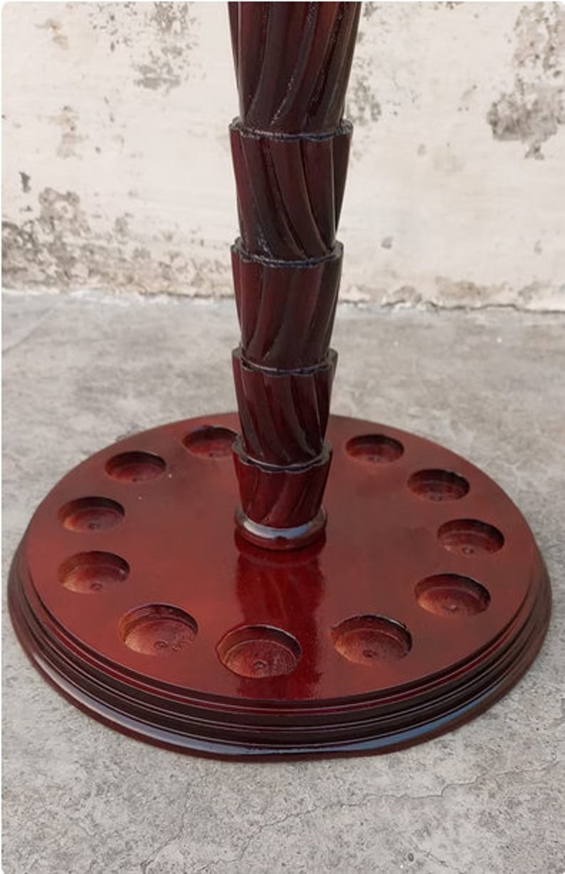 Stand for Canes Wooden Storage Rack for Walking Canes Sticks Entryway ...