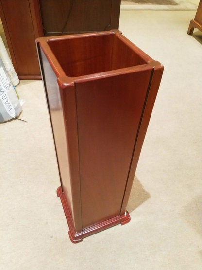 Wooden Wallking Stick Stand Tick Home Decor Golf Clubs Display Stand ...