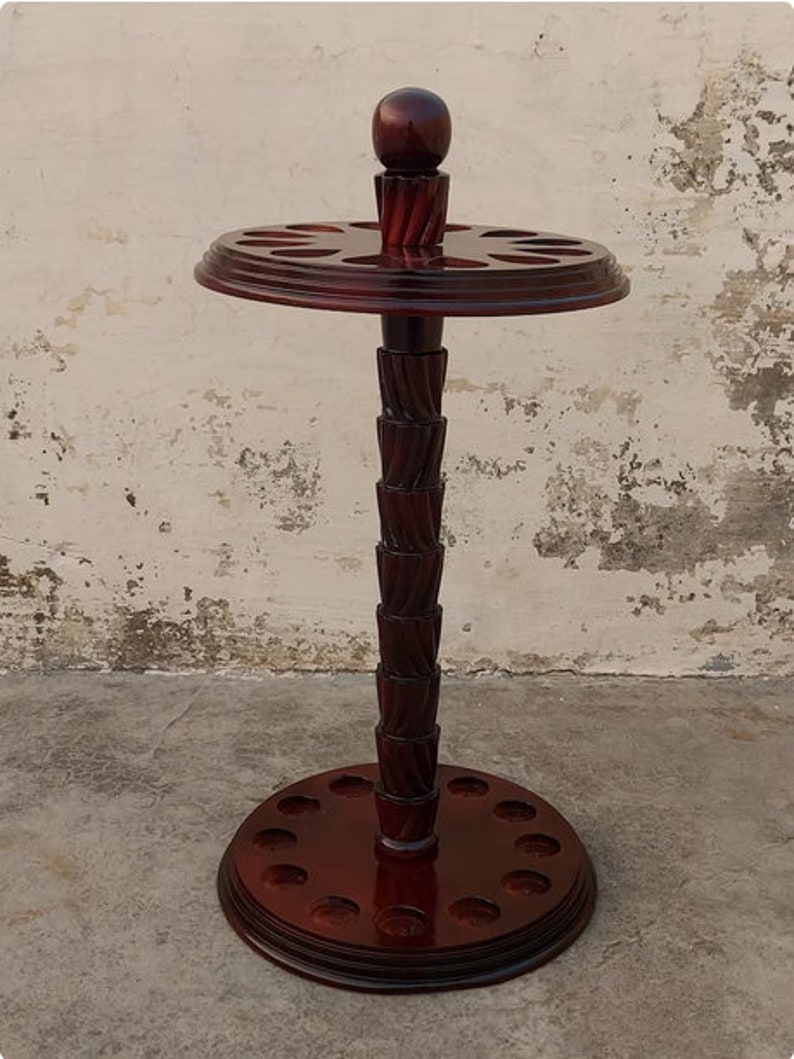 Stand for Canes Wooden Storage Rack for Walking Canes Sticks Entryway ...