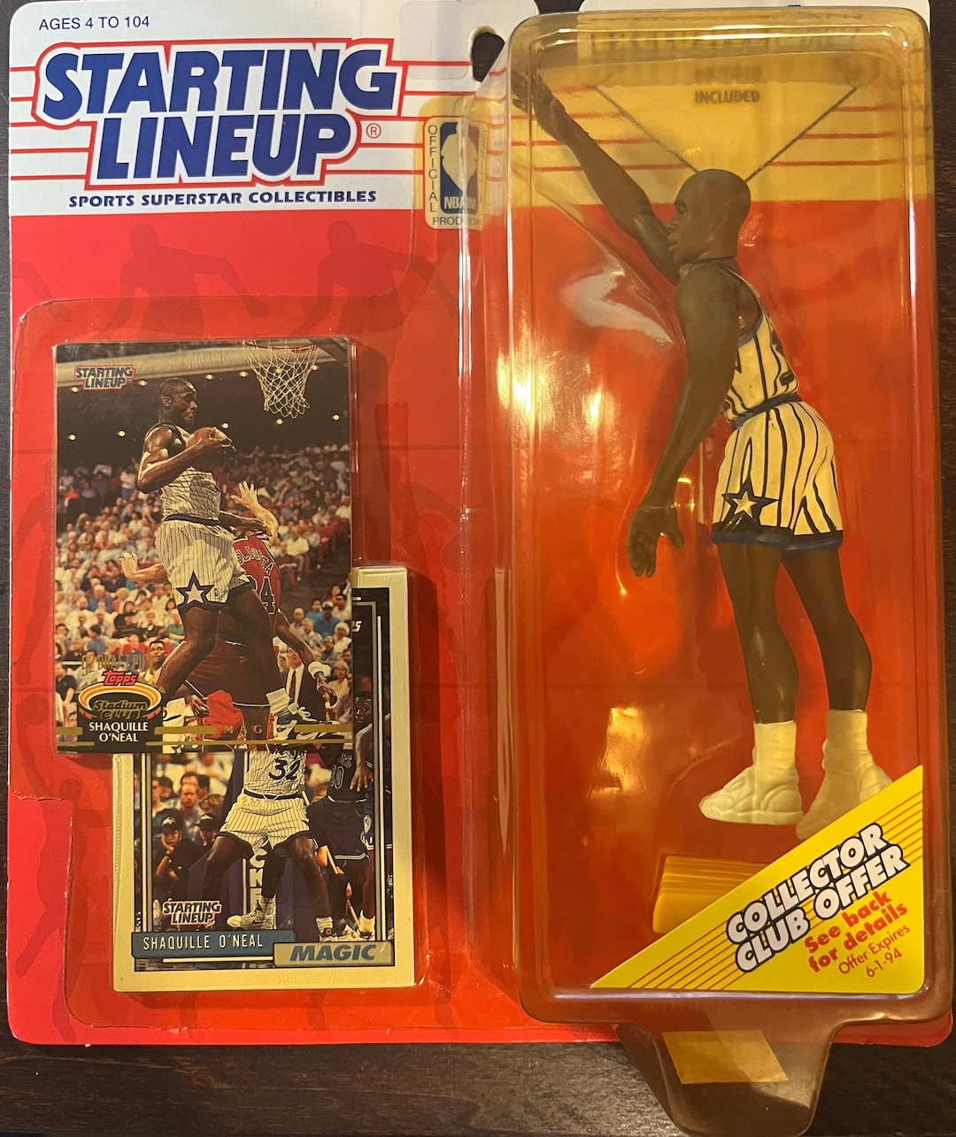 1993 Starting Lineup Shaq - Etsy
