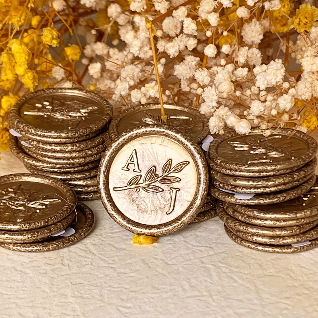 Custom Wedding Wax Seal Logo Stickers,any Logo Can Be Customized,fast ...