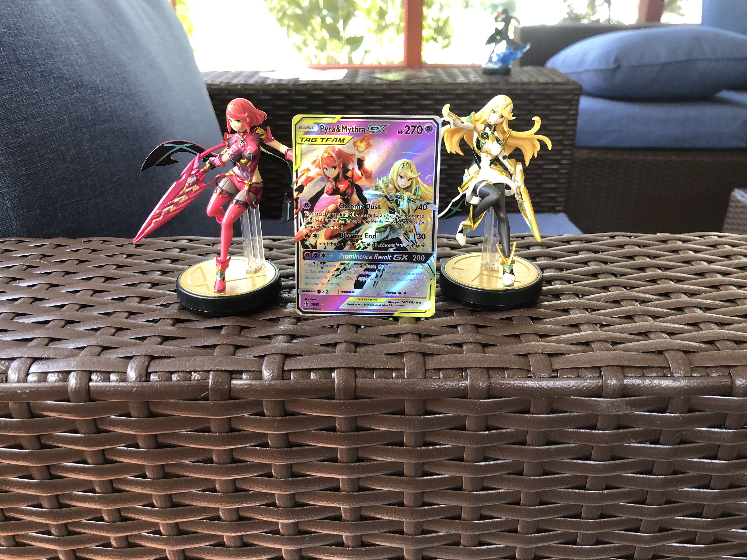 Smashcards Pyra & Mythra GX Tag Team - Etsy