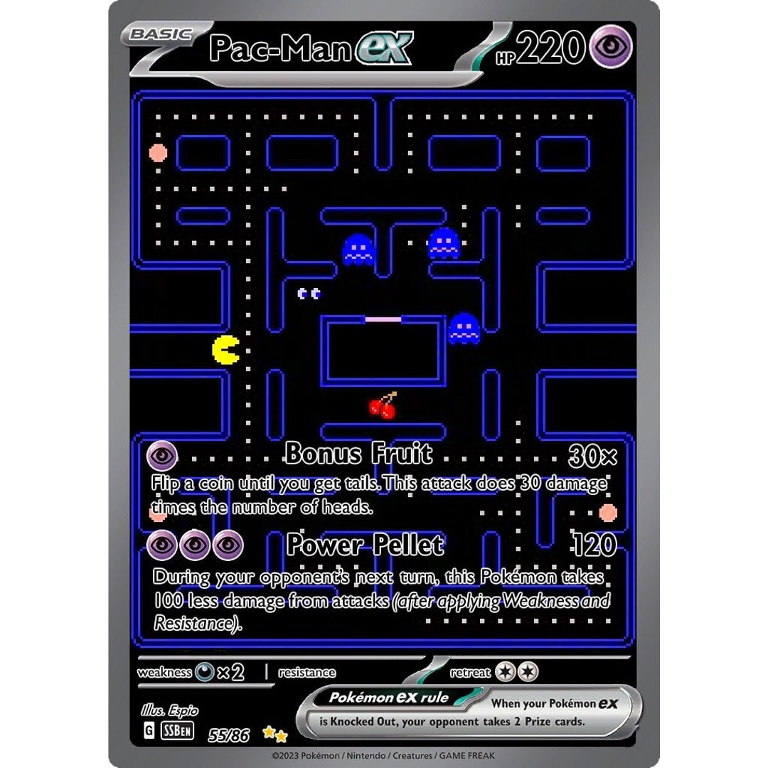 Smashcards - Pac-man Ex - Etsy