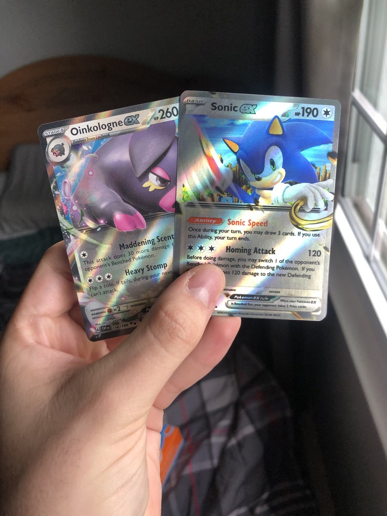 Smashcards Sonic Ex - Etsy