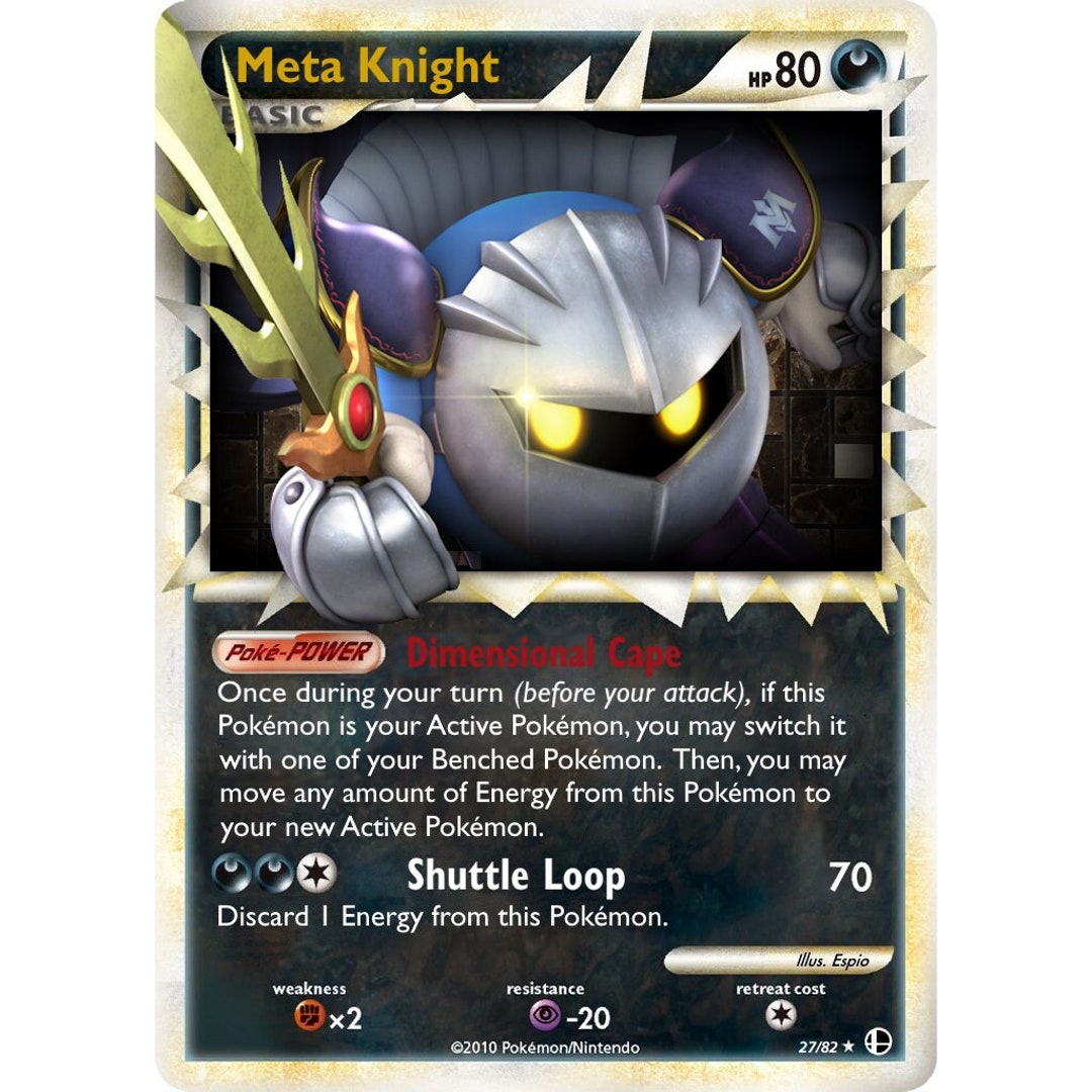 Smashcards Meta Knight Prime - Etsy