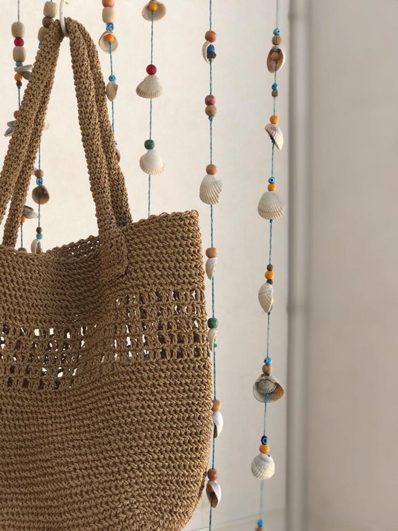 Made With Paper Thread. It Was Designed as a Large Beach Bag. It is an ...