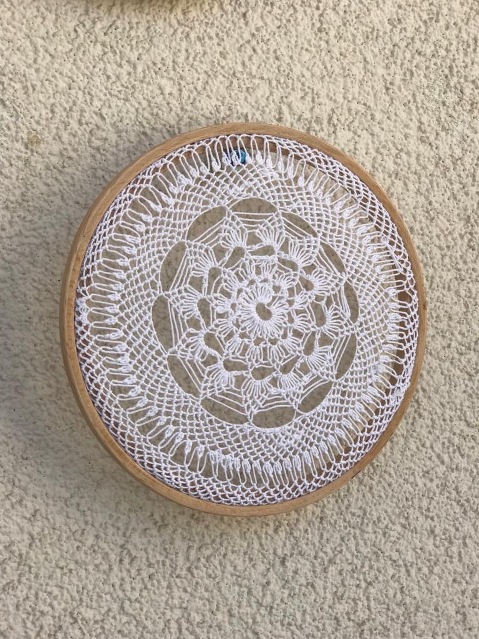 Handcrafted, Lace, Hoop Apparatus, Nostalgic Accessory for Your Room ...