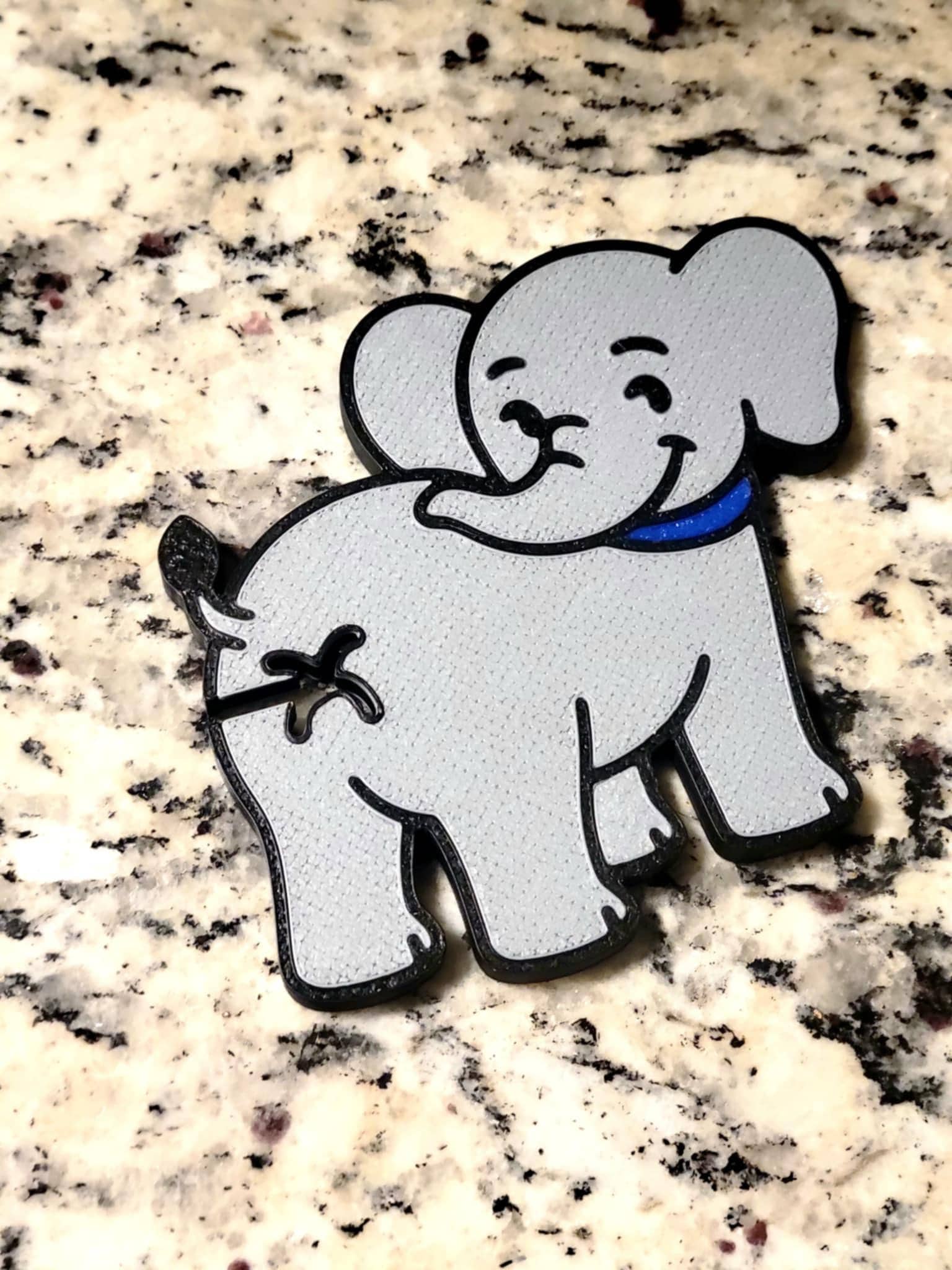 Elephant Butt Bread Clip – 3D Printed Bag Clamp With Cuteness - Etsy
