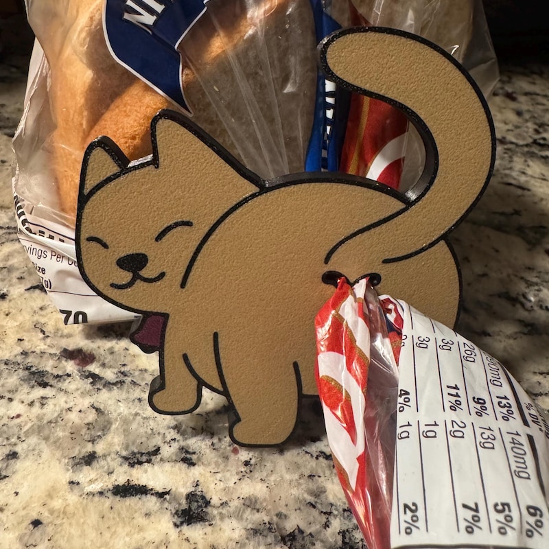 Cat Bread Tie - Etsy