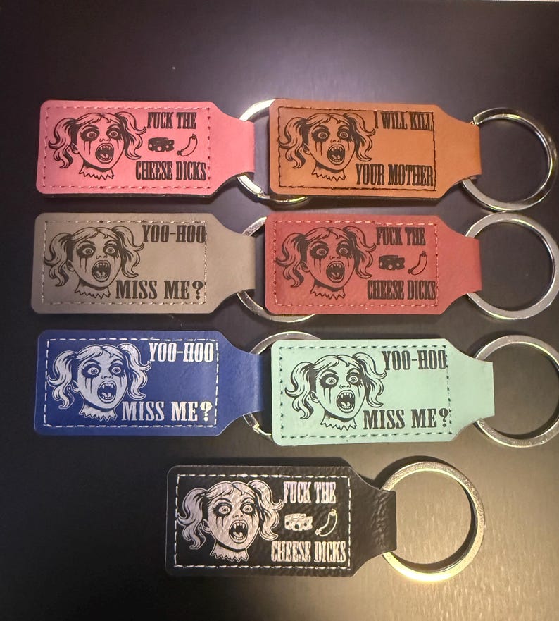 Dungeon Crawler Carl Inspired Leathertte Keychain , Samantha IWKYM ...