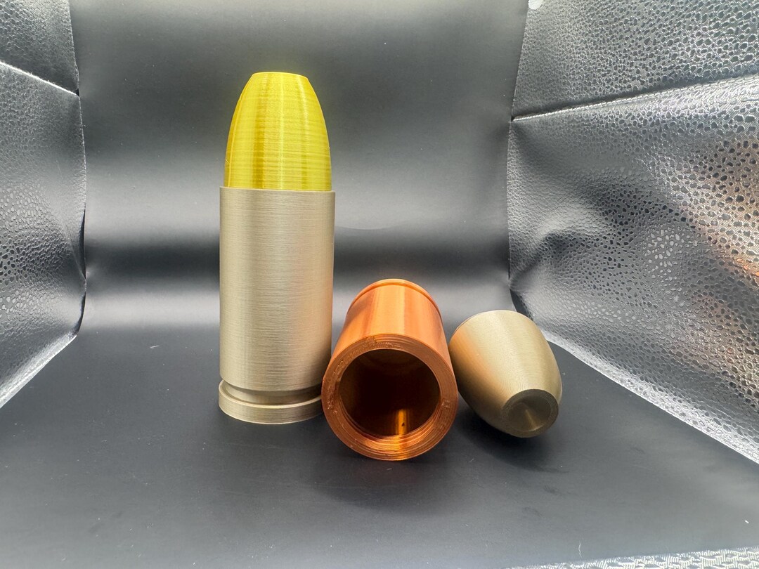 3D Printed 9mm Round Stash Container - Etsy