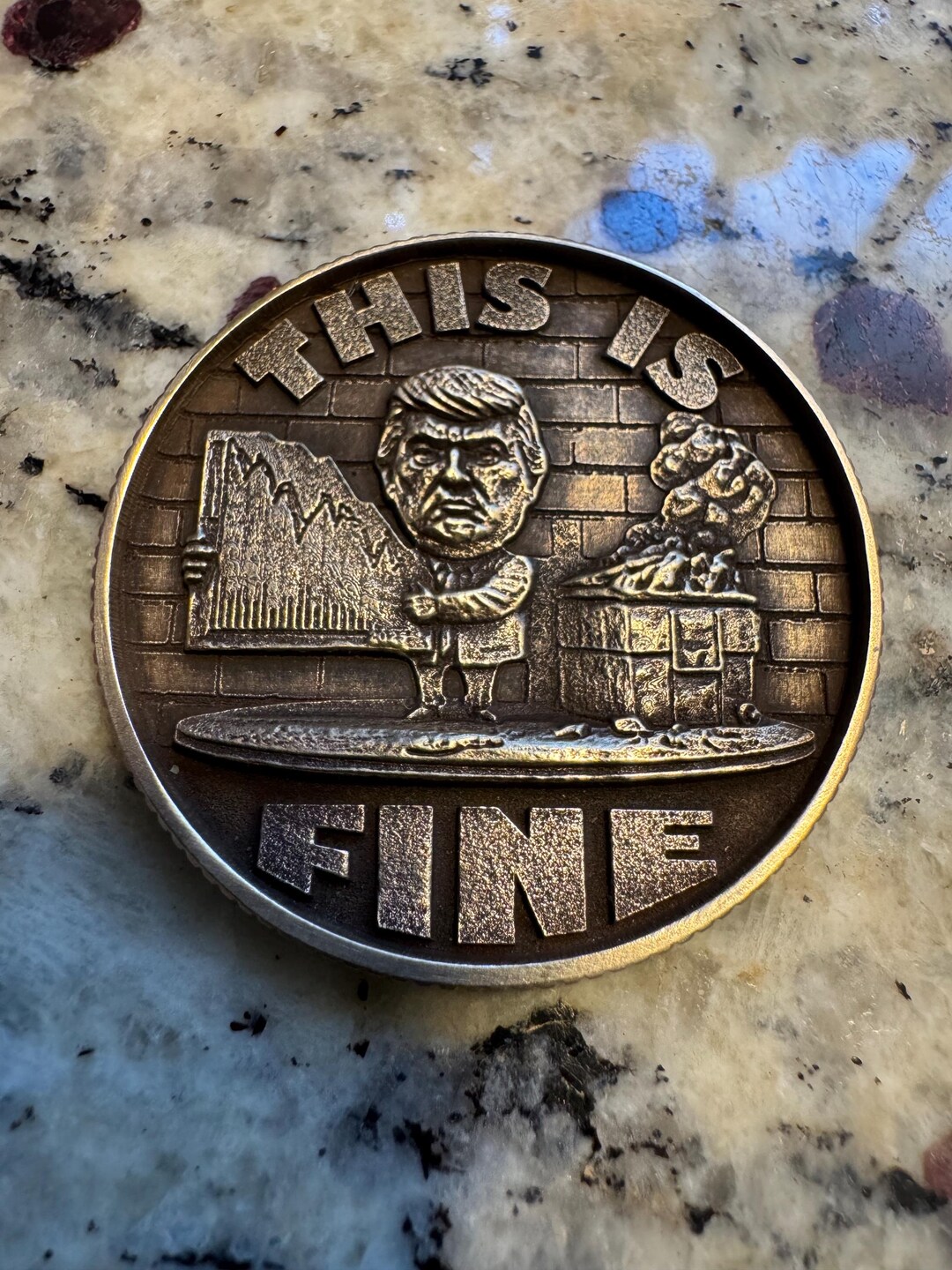 This is Fine Trump Edc Coin - Etsy