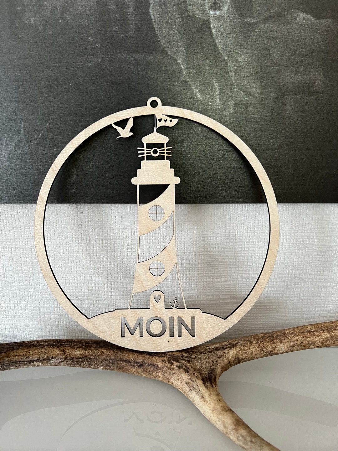 Laser Cut File Template Door Wreath Moin Lighthouse Instant Download Svg Xcs - Etsy