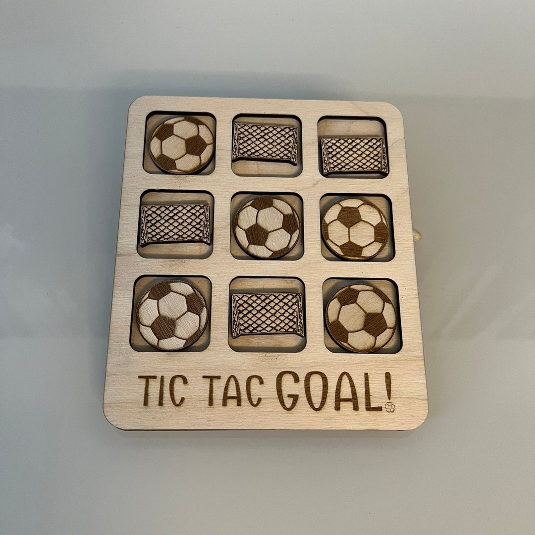 Laser Cut File Template TIC TAC Goal / TOR Football Game Svg Xcs - Etsy