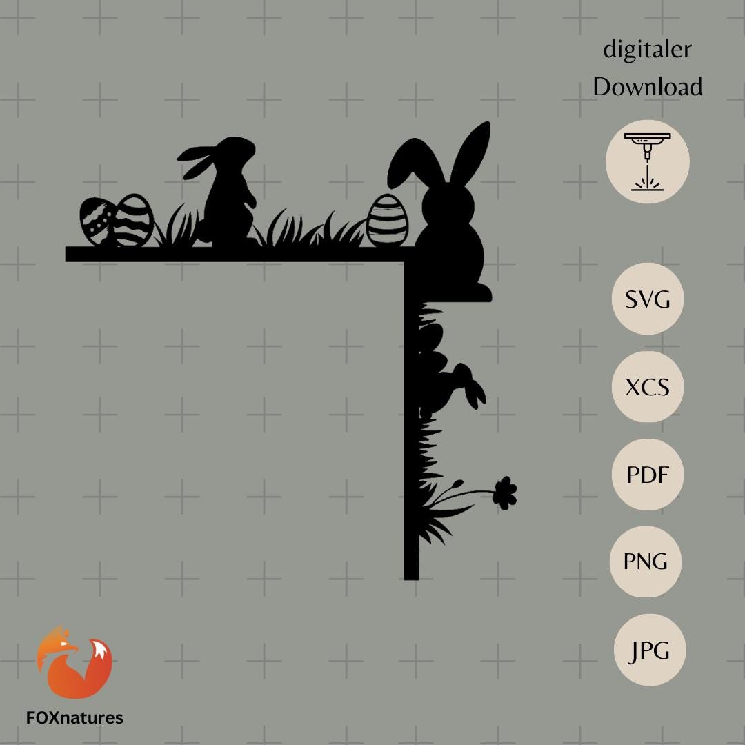 Door Corner Door Trim Easter Laser Cut File Template Svg, Xcs - Etsy