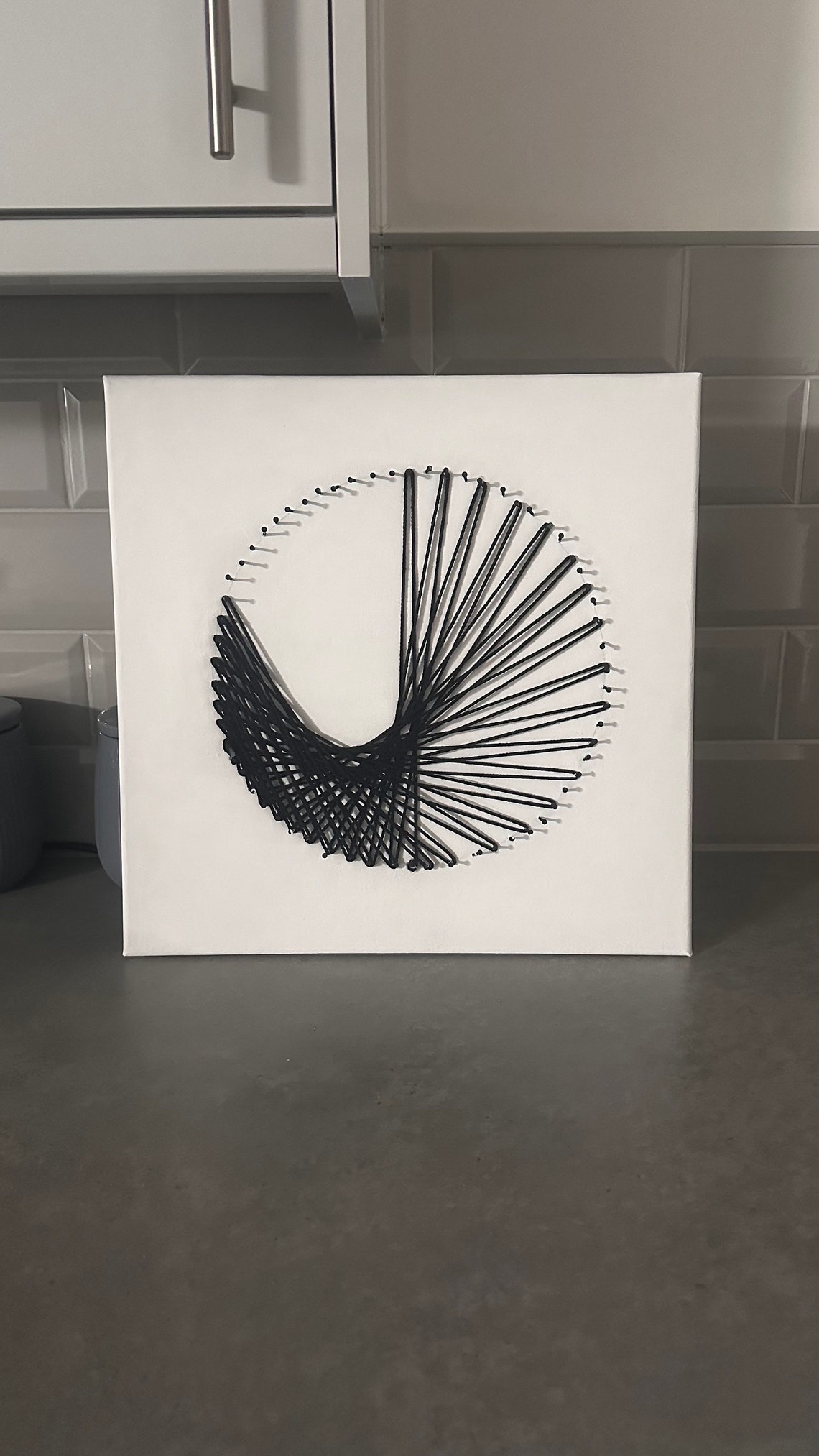 String Art Canvas - Etsy