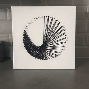 String Art Canvas - Etsy