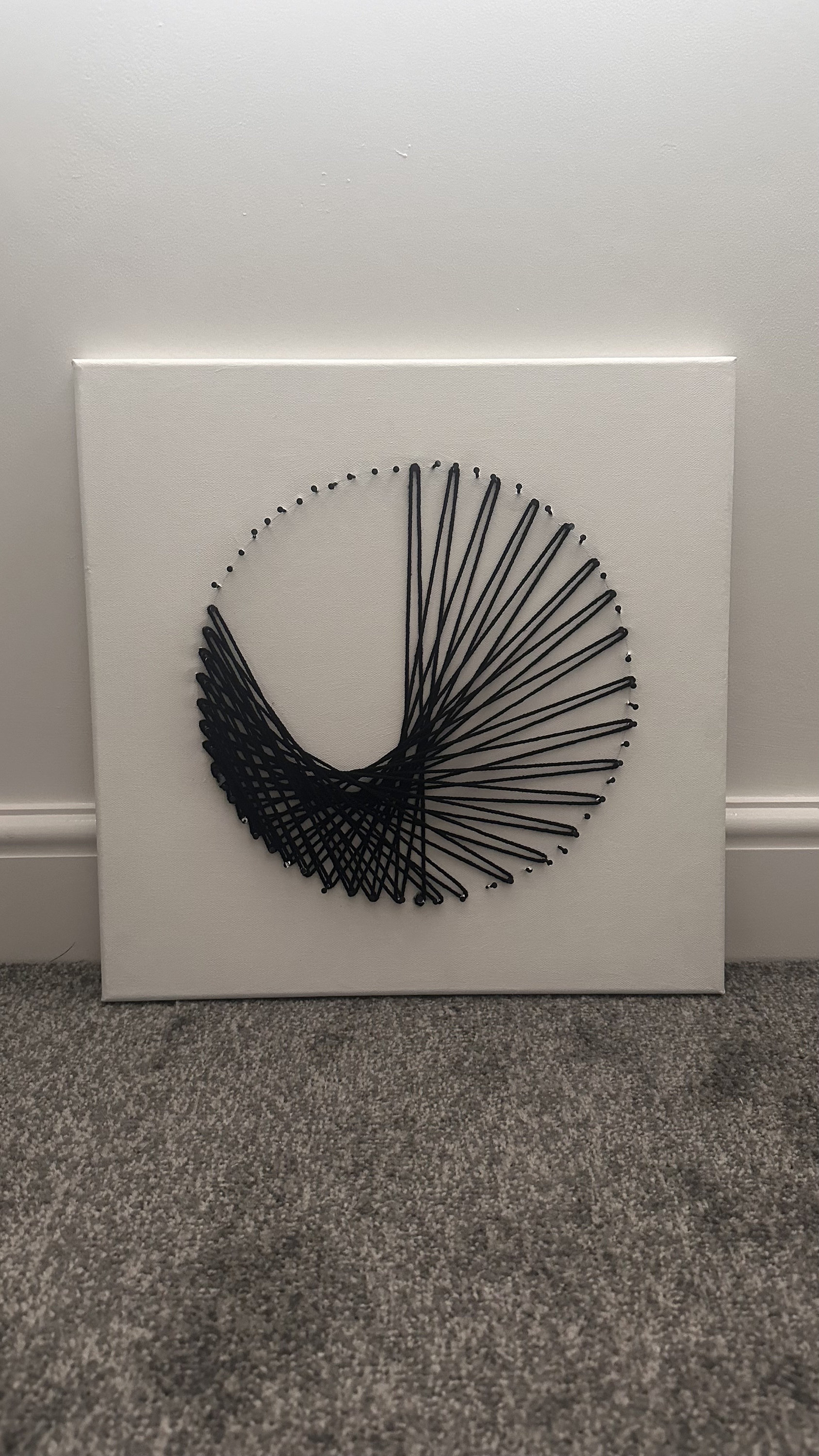 String Art Canvas - Etsy