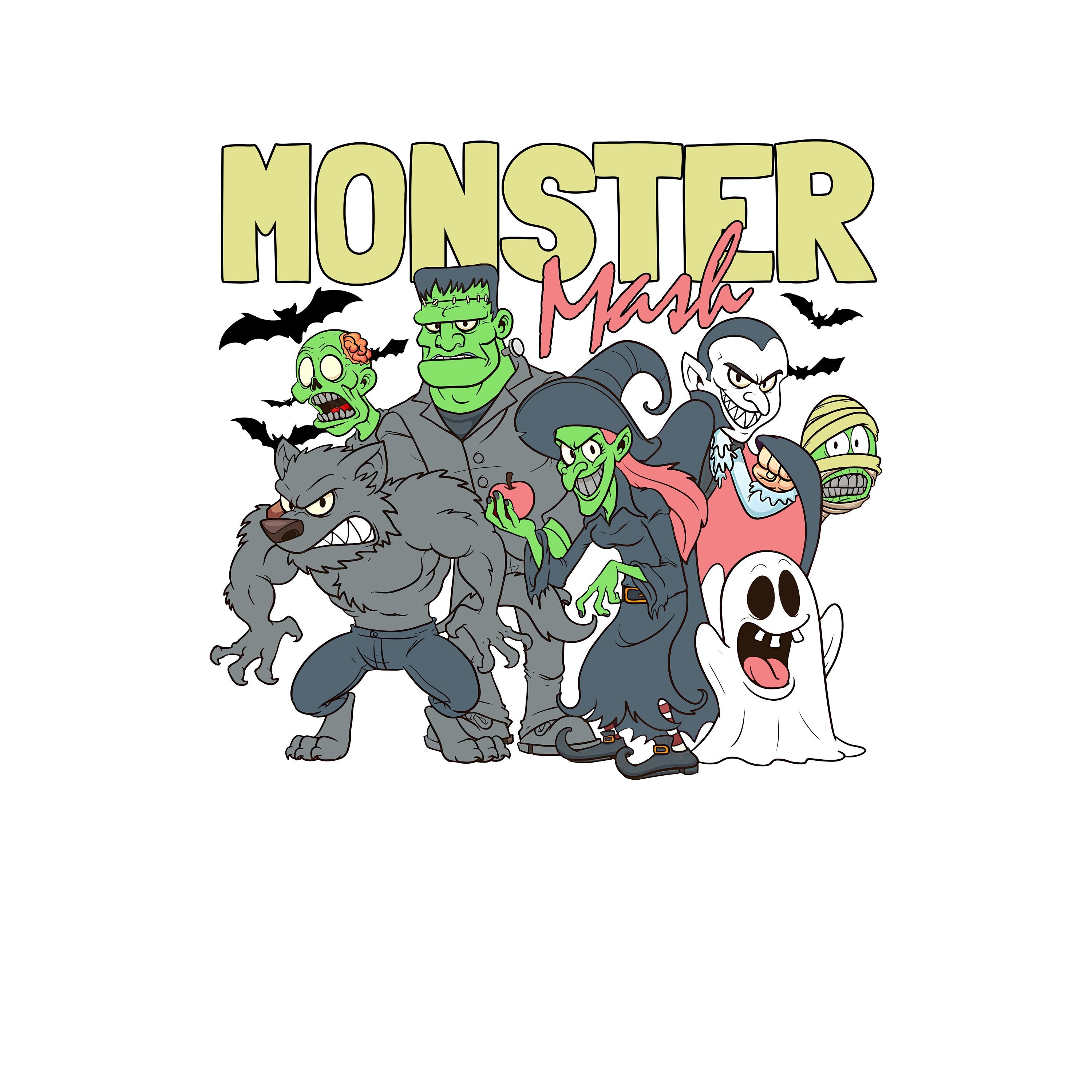 Halloween Png, Monster Mash Png, Monster Design , Monster Shirt Design ...