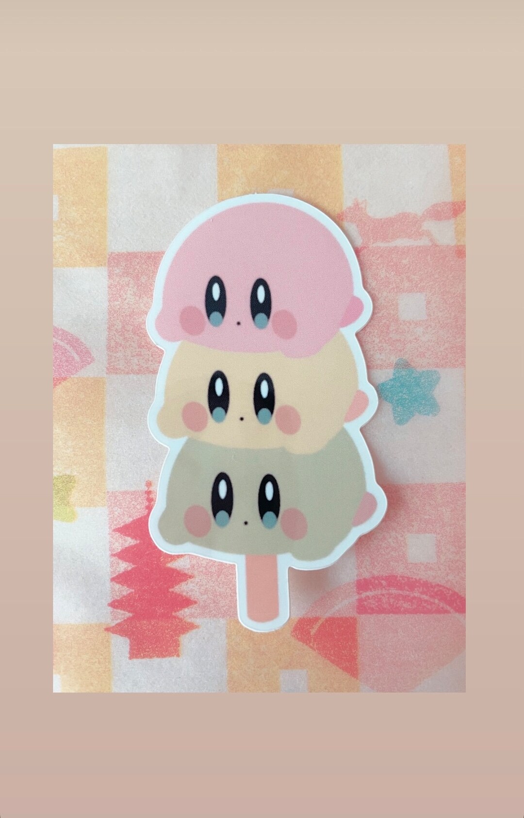 Kirby Sticker - Etsy