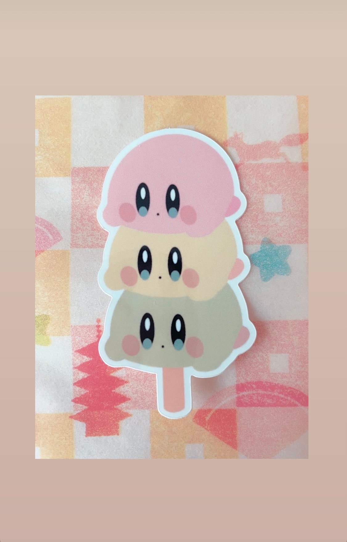 Kirby Sticker - Etsy