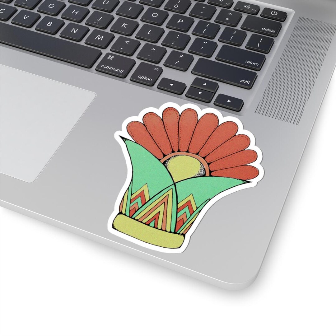 Lotus Kiss-cut Stickers, Ancient Persian Achaemenid Art, Iranian Art ...