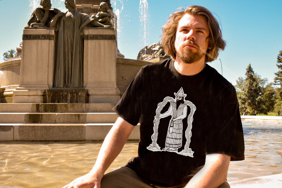 Ea Enki Sumerian God Water Unisex Jersey Short Sleeve Tee Historical ...