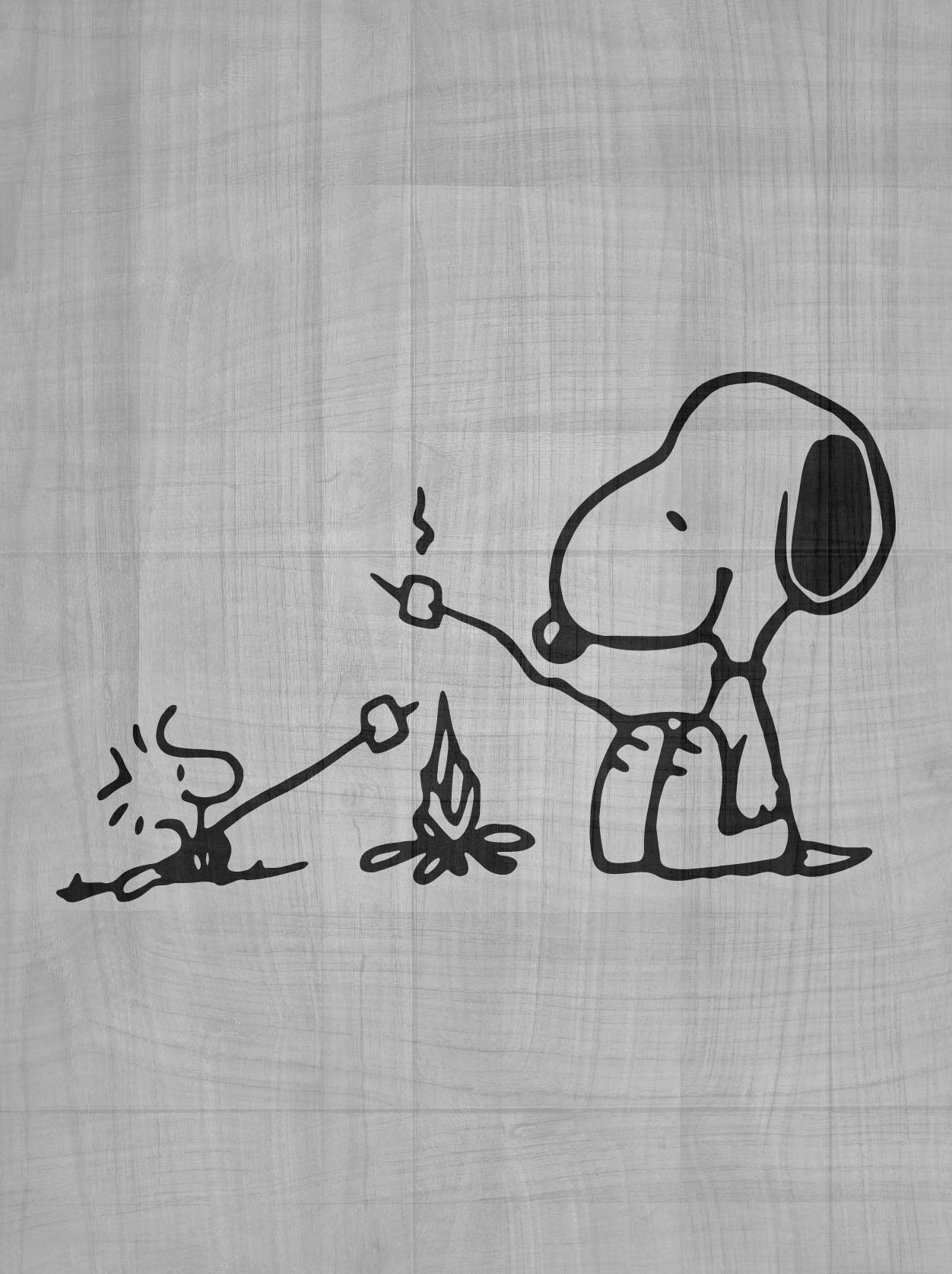 Snoopy Outline
