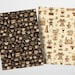 Vintage Coffee Shop Paper Pack | 20 Printable Pngs (digital Download ...