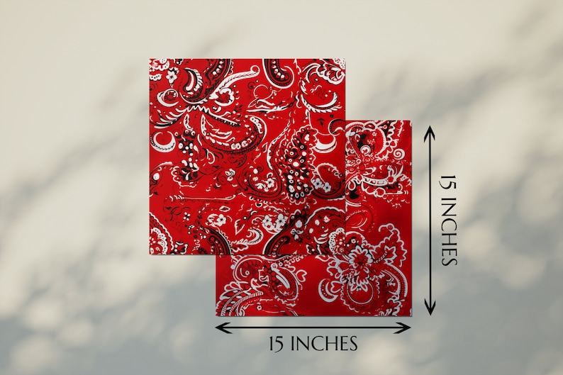 Red Bandanas Seamless Patterns | 20 Paisley Pattern Seamless Textures ...