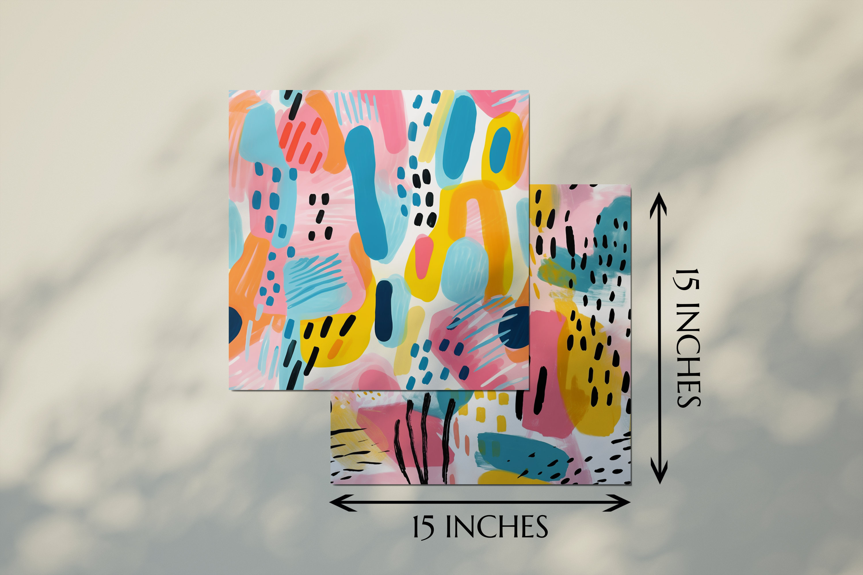 Cartoonish Paster Seamless Patterns | 20 Whimsical Doodles Seamless ...