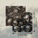 Dark Skulls Seamless Patterns | 20 Dark Silver and Beige Skulls ...