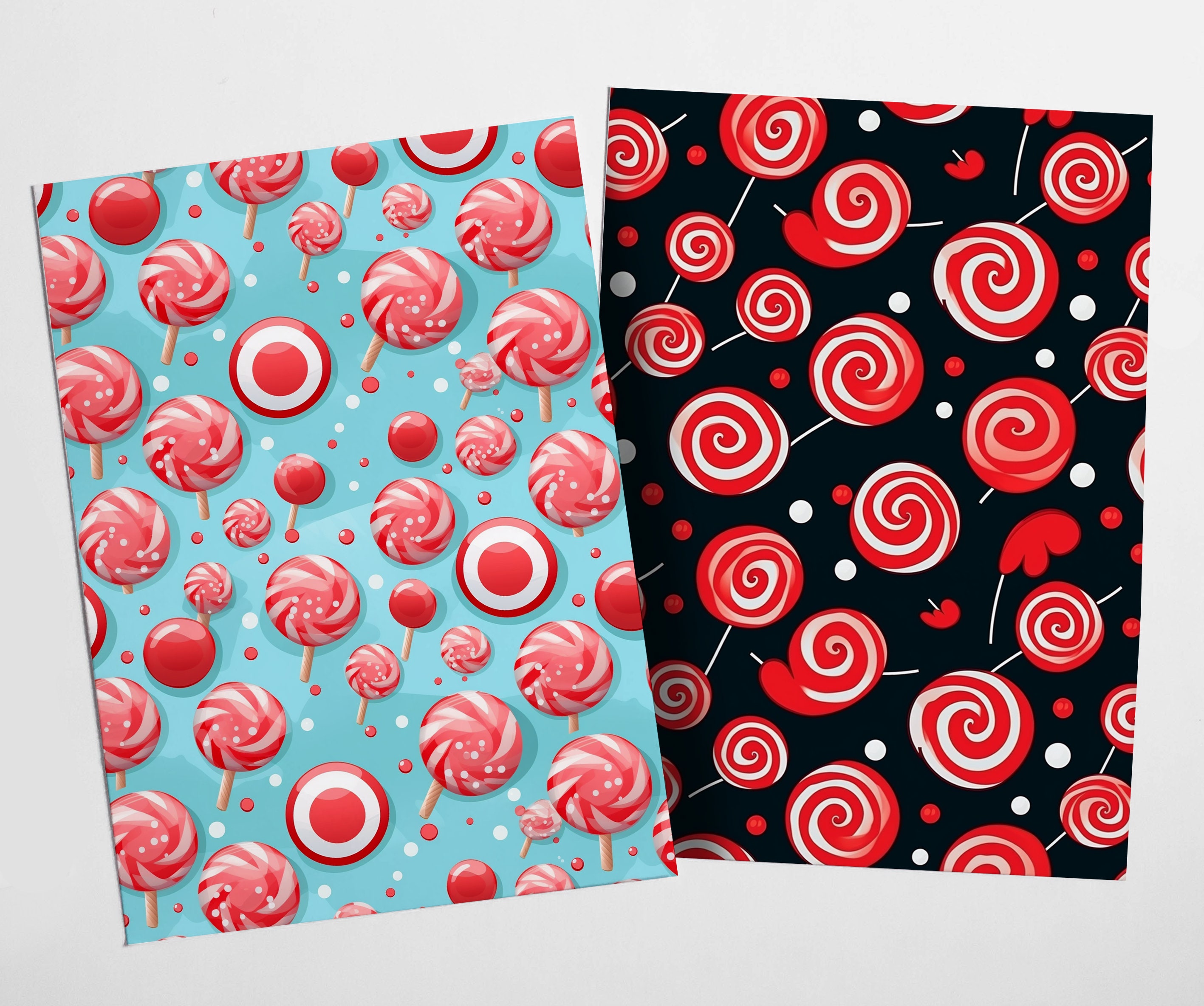 Colorful Doodle Candy Digital Paper Pack 20 Cute Candy Papers Digital ...