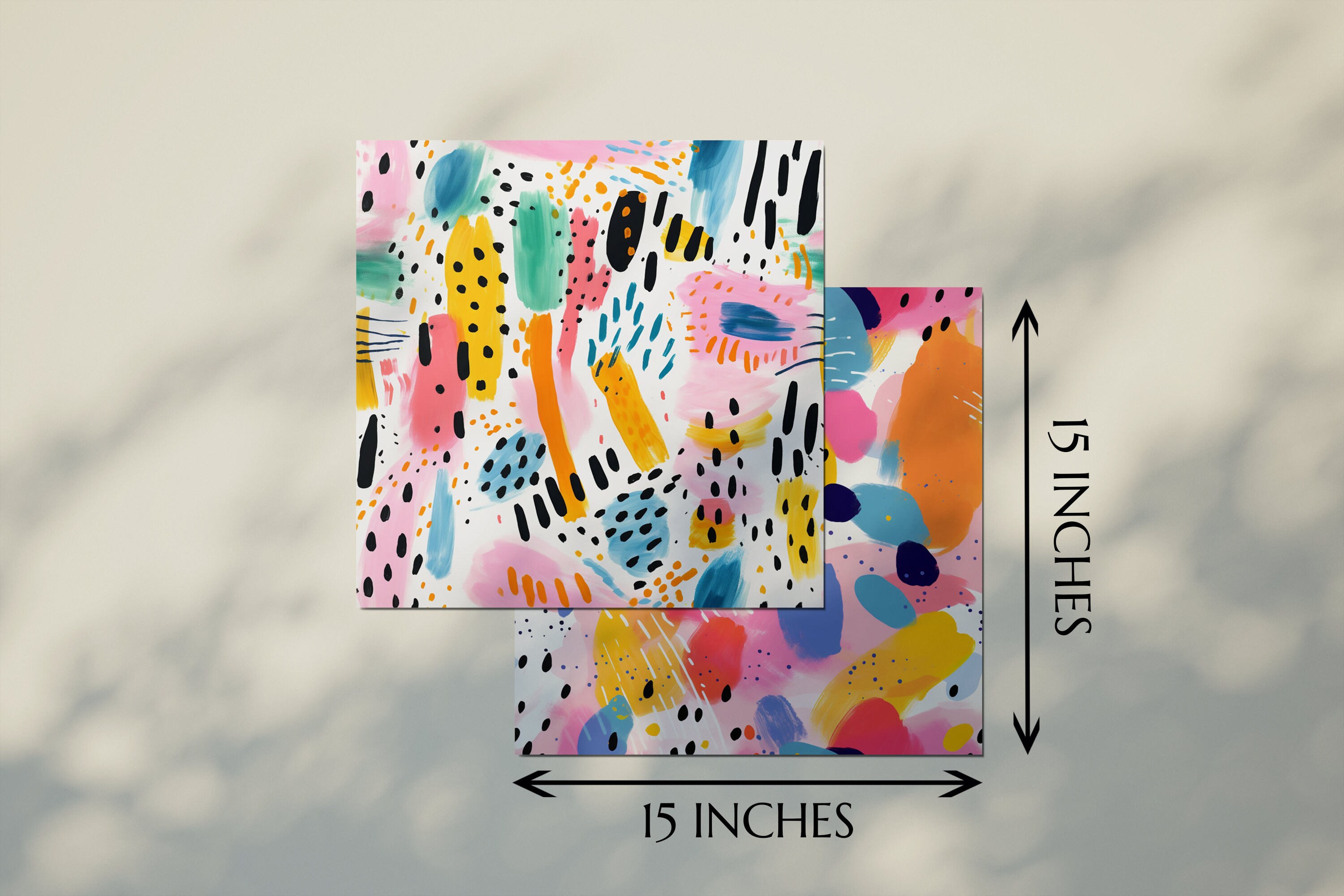 Cartoonish Paster Seamless Patterns | 20 Whimsical Doodles Seamless ...