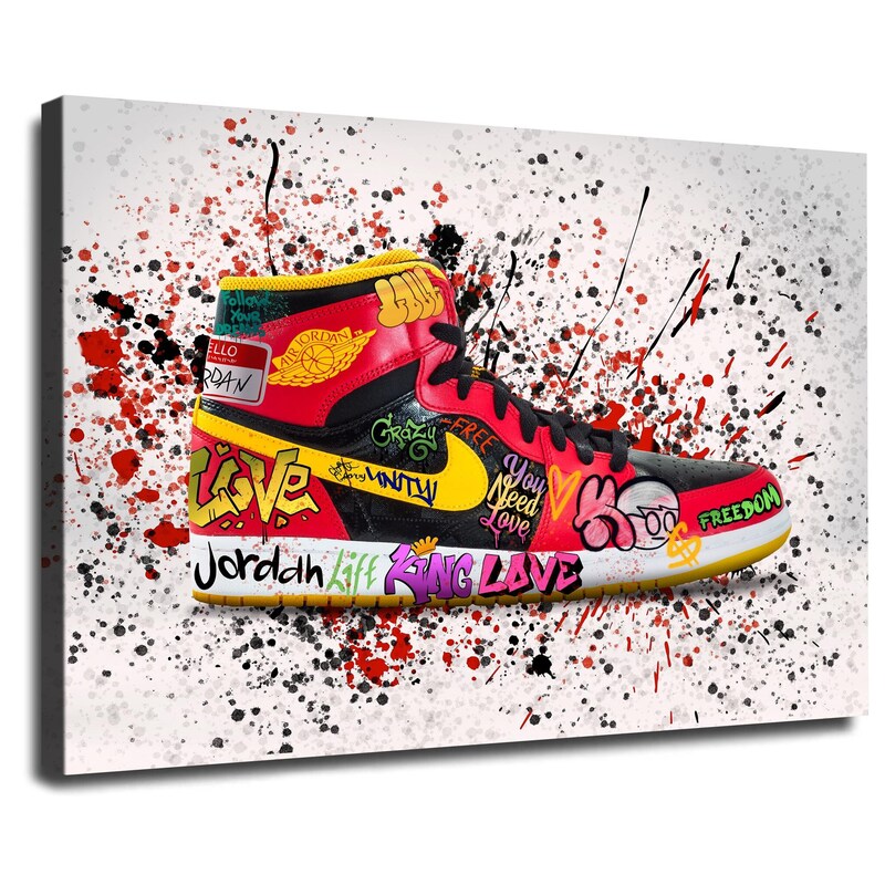 Graffiti Shoes - Etsy