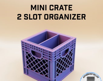 Mini Crate – Small, Medium, or Large Organizer Bins in Multiple Colors ...