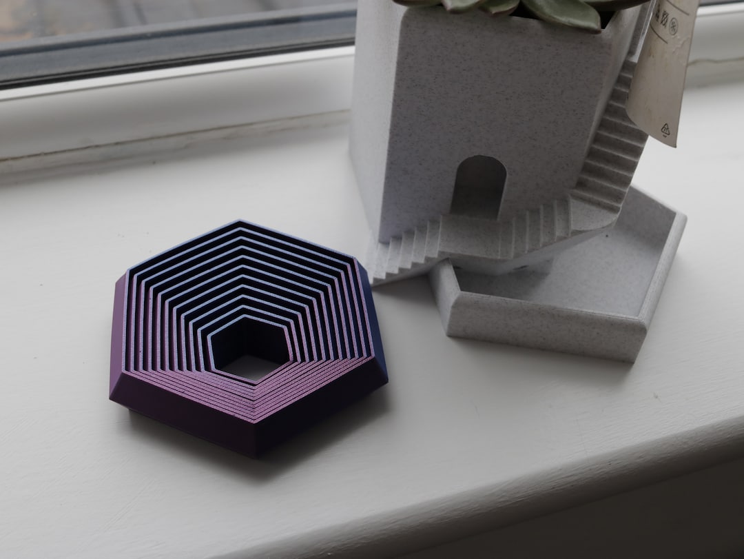 3D Printed Hexagon Fidget Fidget Hex Gear Sensory Toy ASMR Tinker Tool ...