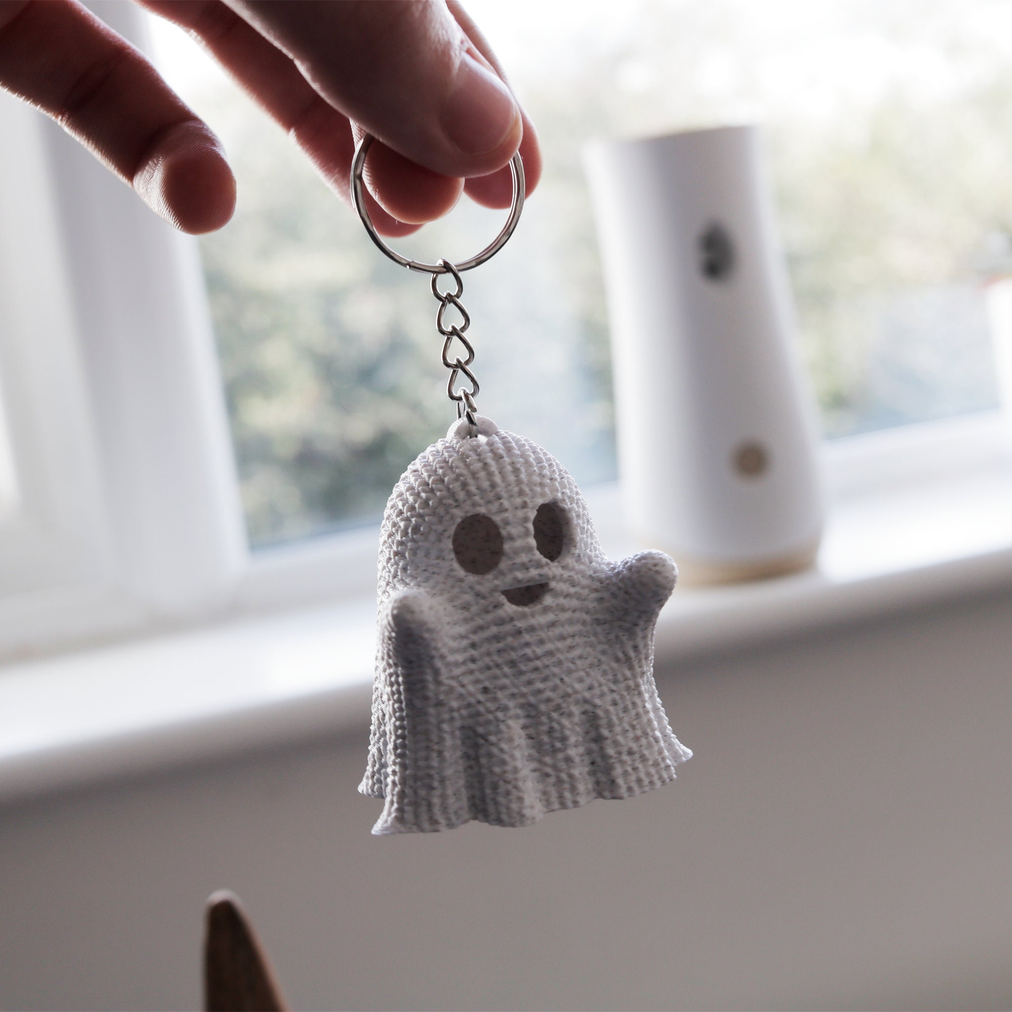 3D Printed Halloween Crochet look-alike Ghost - Etsy