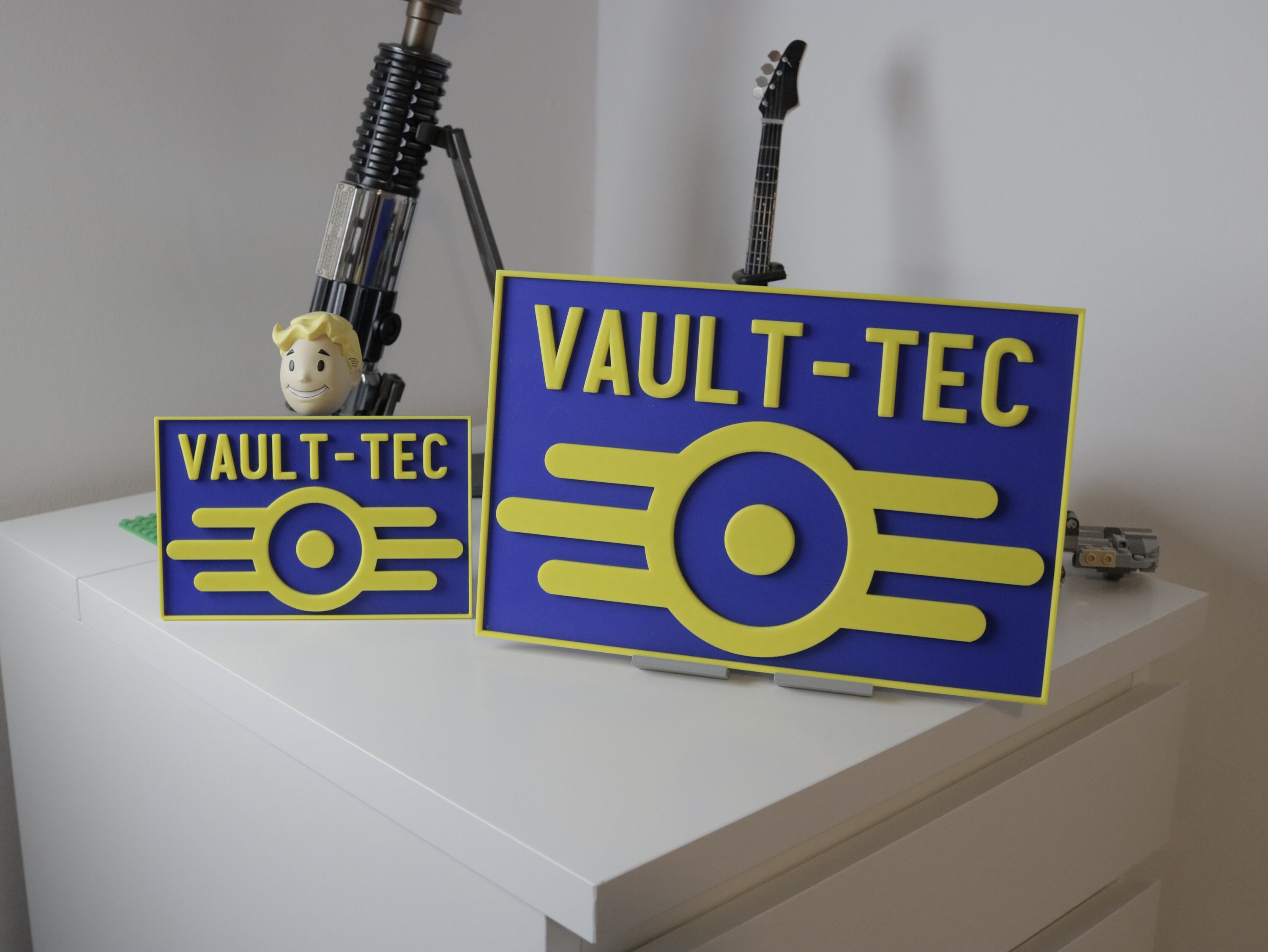 Vault-tec Logo Sign Fallout Series Gaming Sign Man Cave Funny Sign Door ...