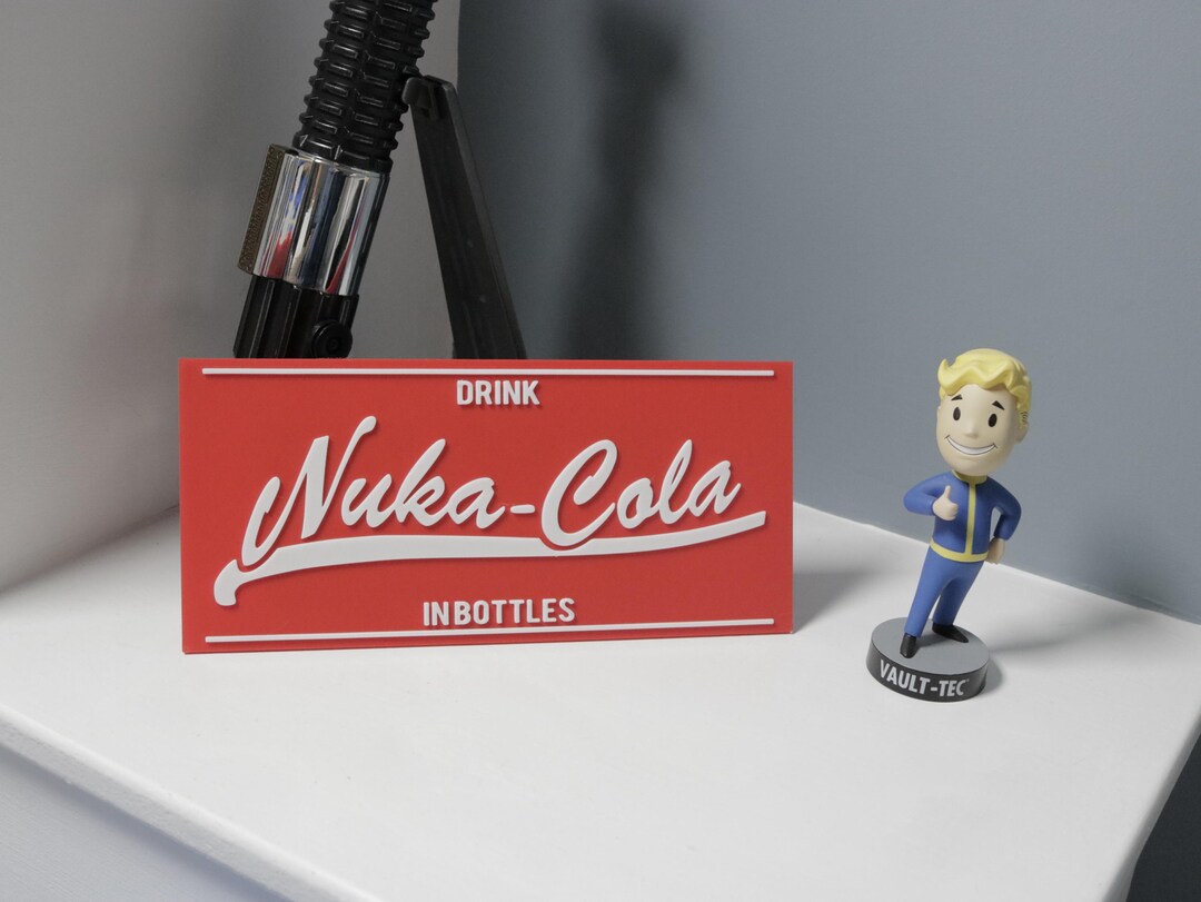 Nuka Cola Sign | Fallout Series | Nuka-cola Door Sign | Gaming Sign ...