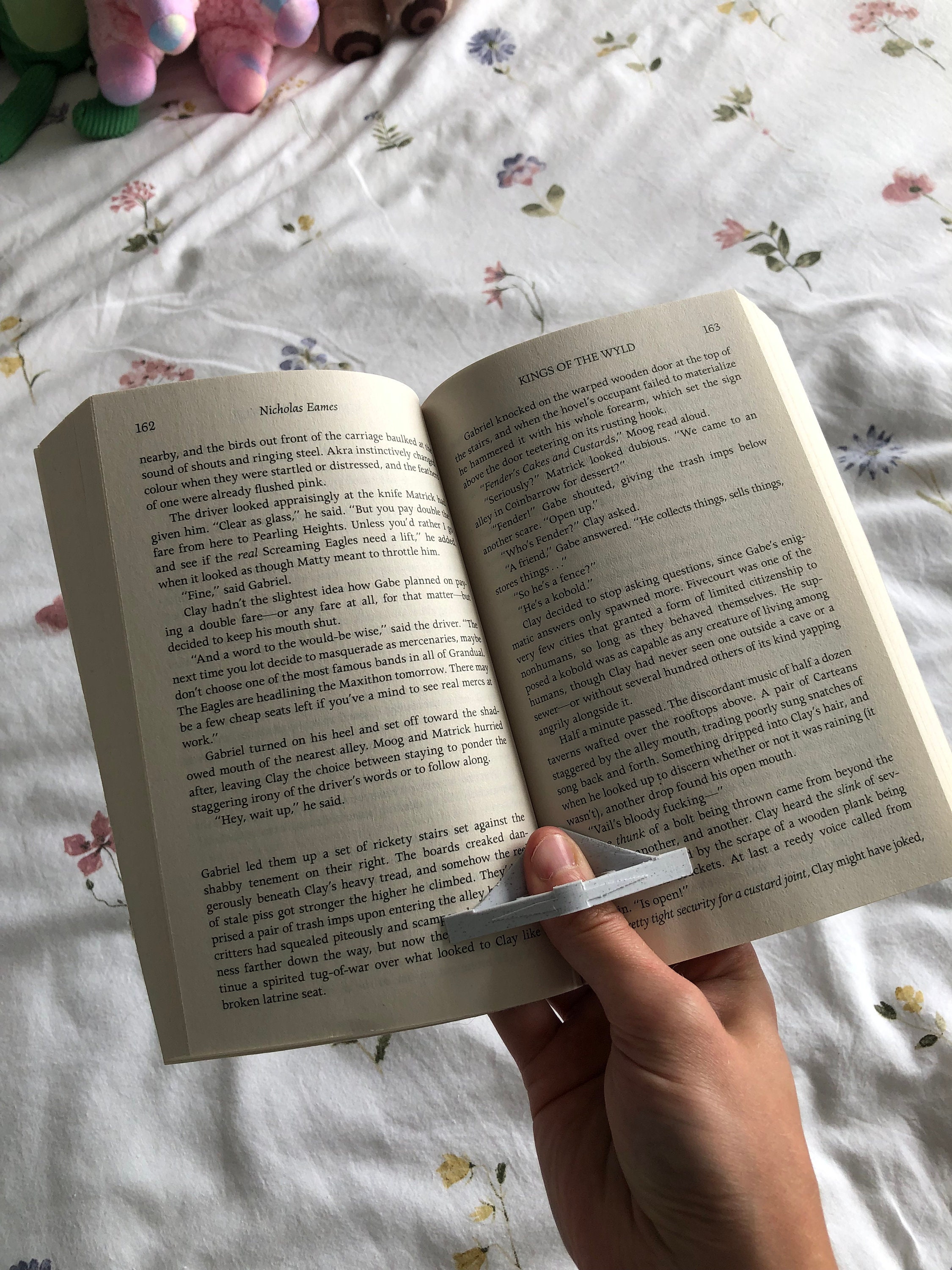 3D Printed Book Page Holder / Book Accessory / Reading Accessories ...