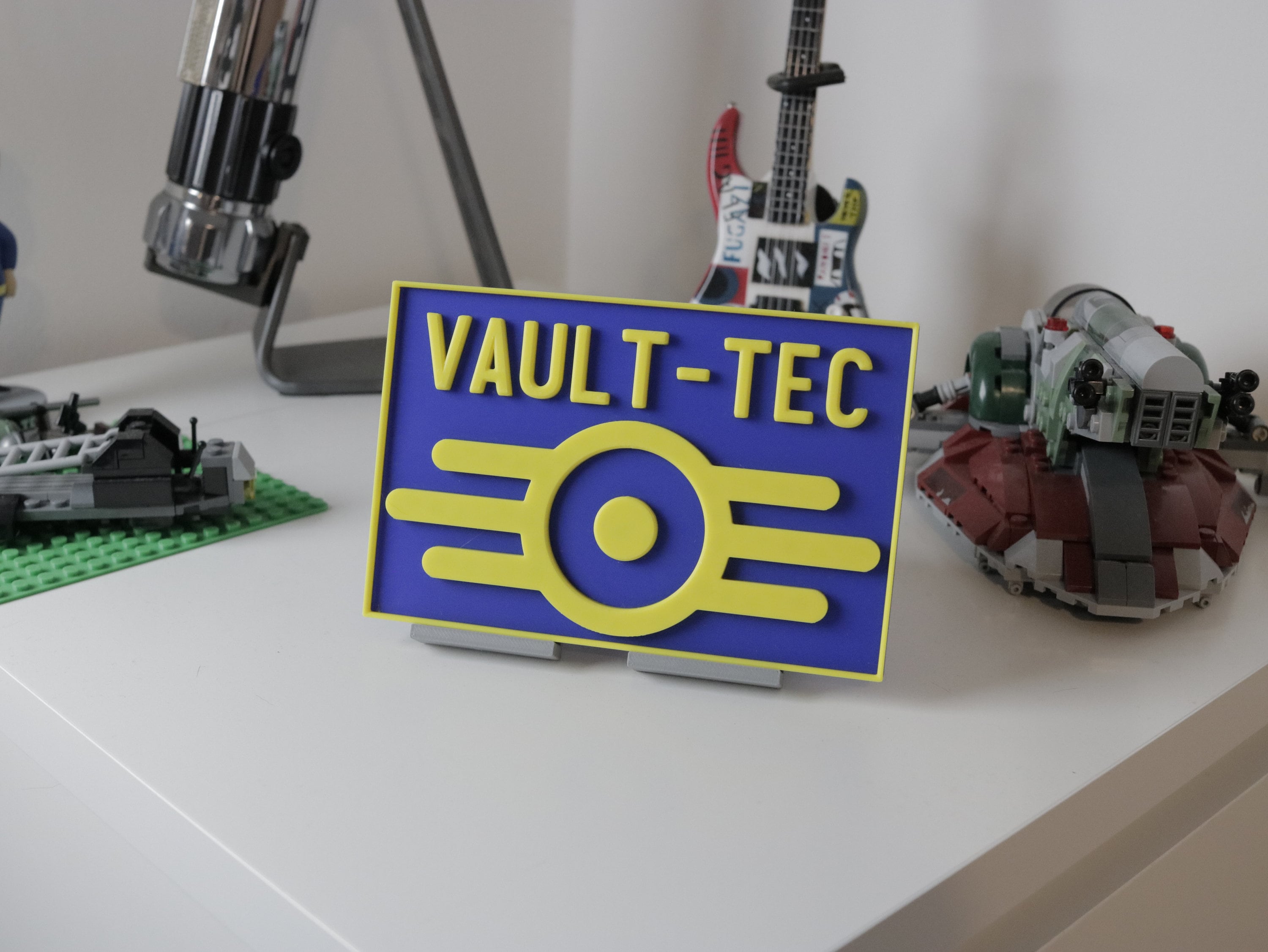 Vault-tec Logo Sign Fallout Series Gaming Sign Man Cave Funny Sign Door ...