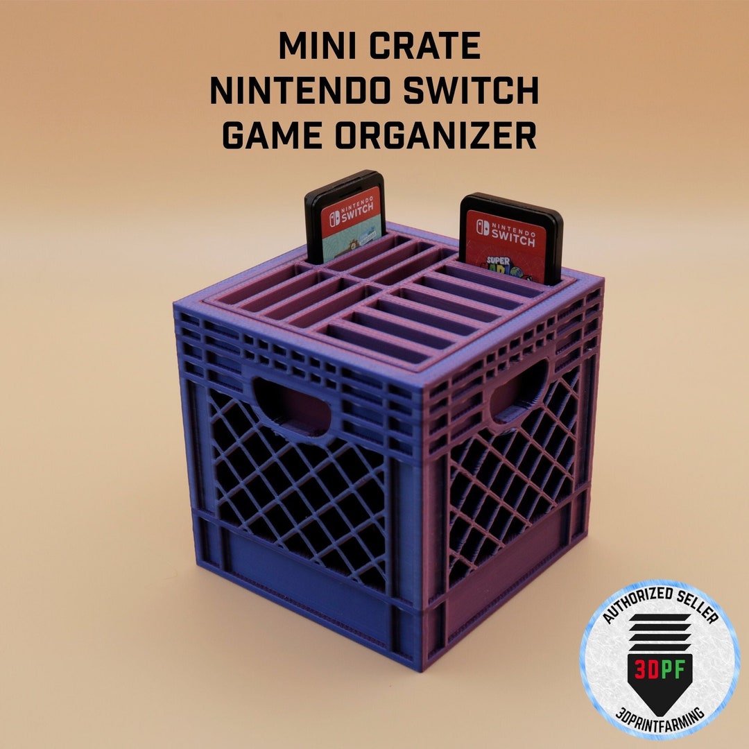 Mini Crate Nintendo Switch Game Holder / 3DPF Mini Brands / Storage ...