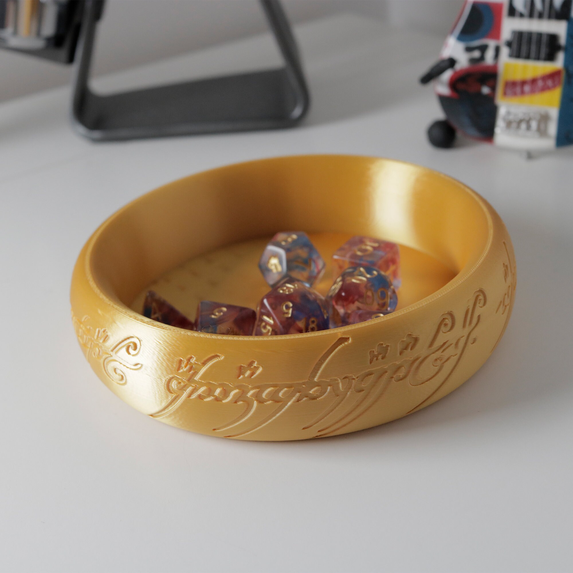 The Lord of the Rings Dice Tray | Fellowship | Tabletop Gaming | Dice ...